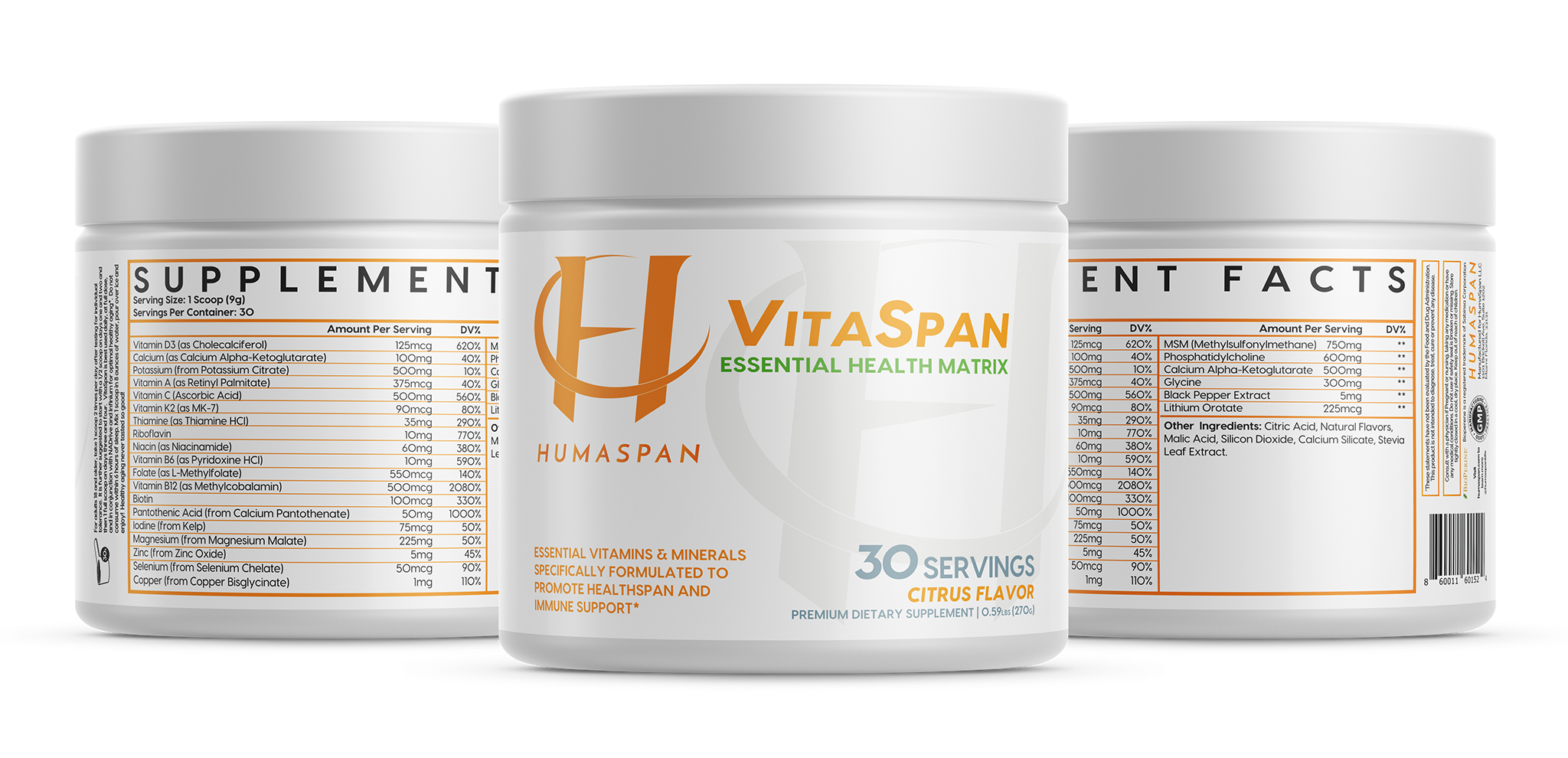 VITASPAN - Vital Supplements – HumaSpan